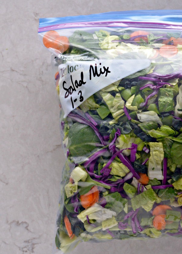 DIY Organic Salad Mix - Mountain Mama Cooks