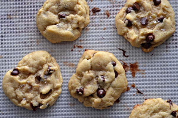 Perfectly Puffy Chocolate Chip Cookies - Mountain Mama Cooks
