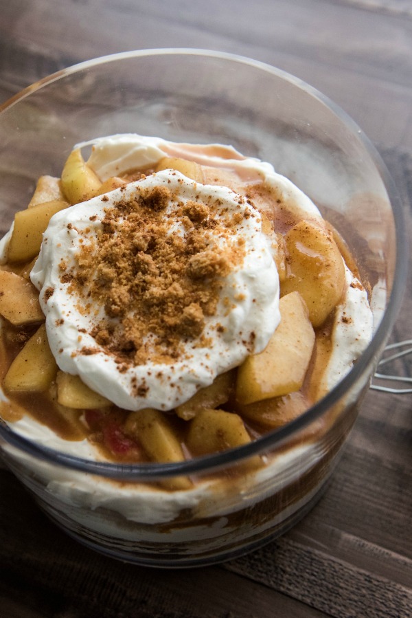 Apple Pie Trifle - Mountain Mama Cooks