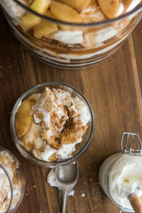 Apple Pie Trifle - Mountain Mama Cooks