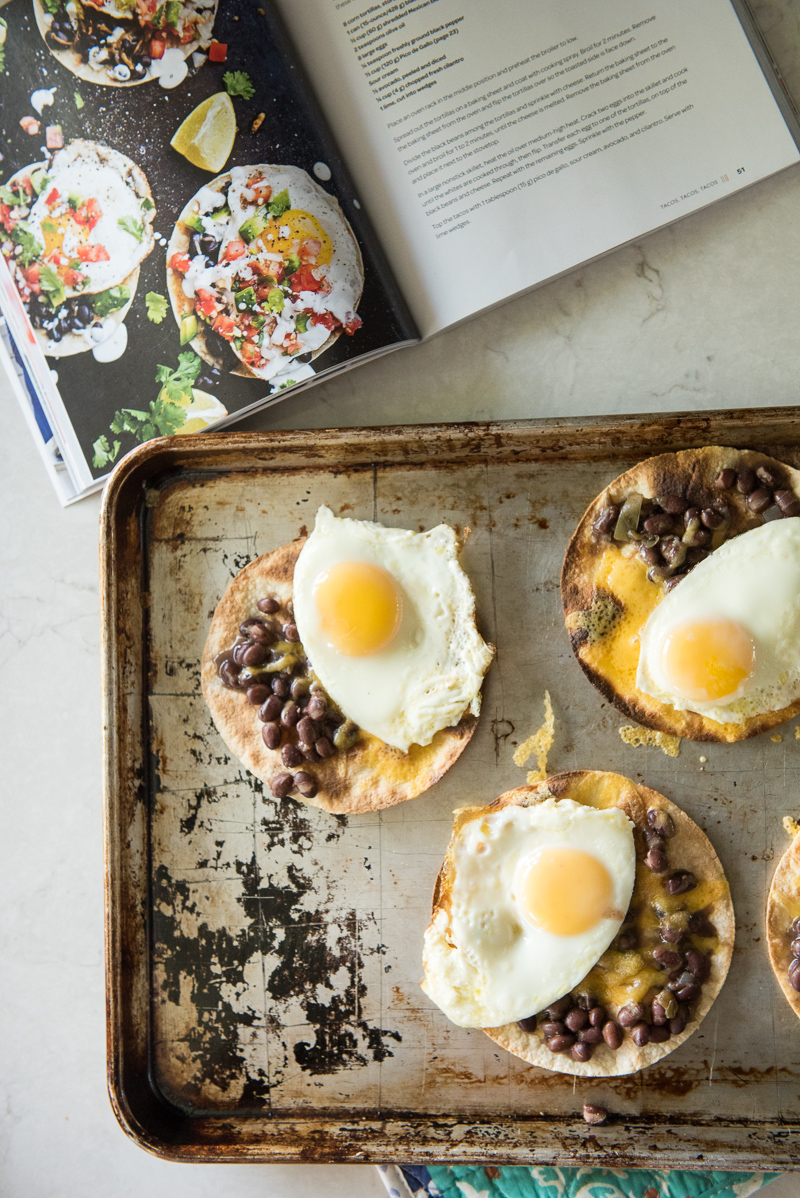 Huevos Ranchero Breakfast Tacos - Mountain Mama Cooks