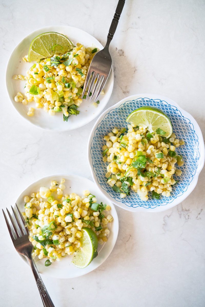 Simple Corn Sauté - Mountain Mama Cooks